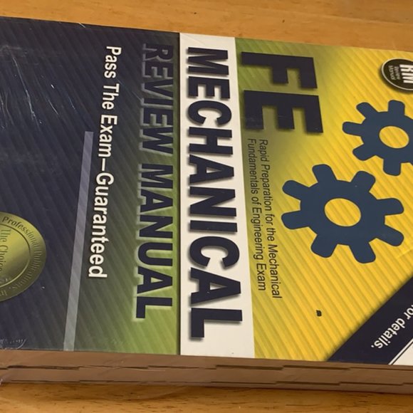Other | Fe Mechanical Review Manual New In Plastic Wrap | Poshmark